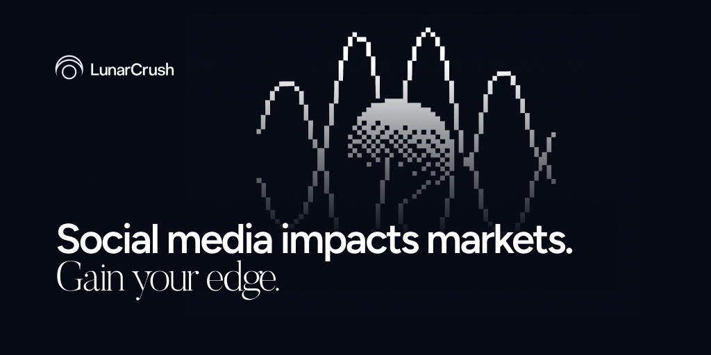 The industry-leading social media analytics API from LunarCrush