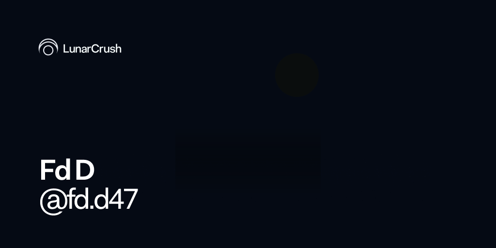 Trending Social Media Creator Profile on LunarCrush