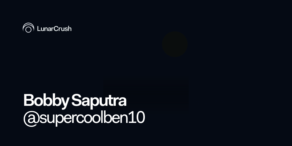 supercoolben10 Trending Social Media Creator Profile on LunarCrush