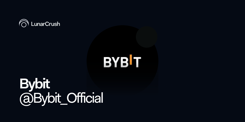 Bybit_Official Trending Social Media Creator Profile on LunarCrush