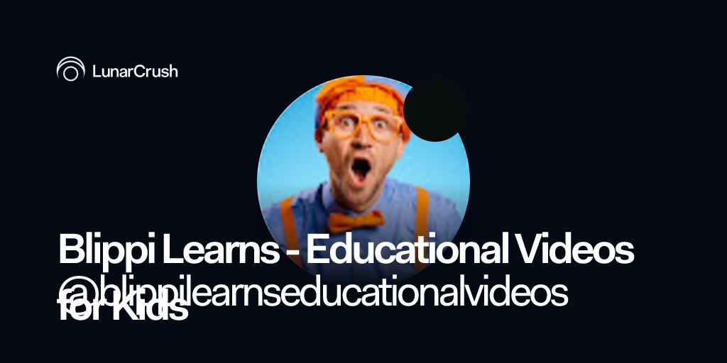 blippilearnscolorsandscience Trending Social Media Creator Profile on ...