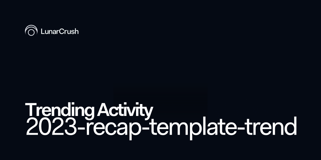 2023-recap-template-trend Social Media Analytics on LunarCrush