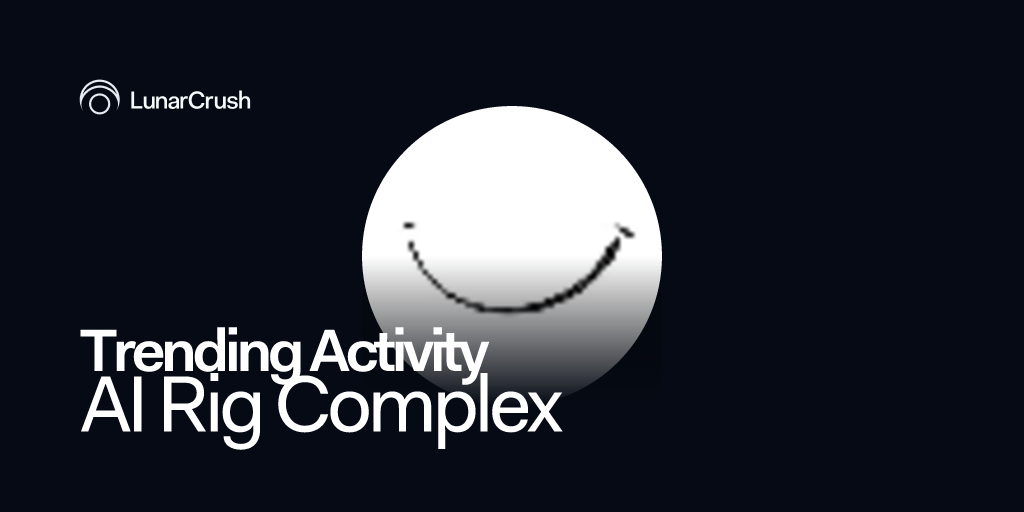 AI Rig Complex (ARC) Social Media Analytics on LunarCrush