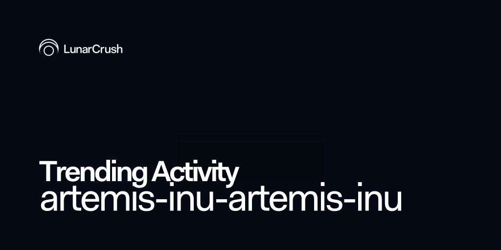 artemis-inu-artemis-inu Social Media Analytics on LunarCrush