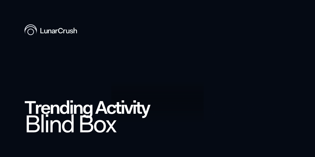 Blind Box Social Media Analytics on LunarCrush