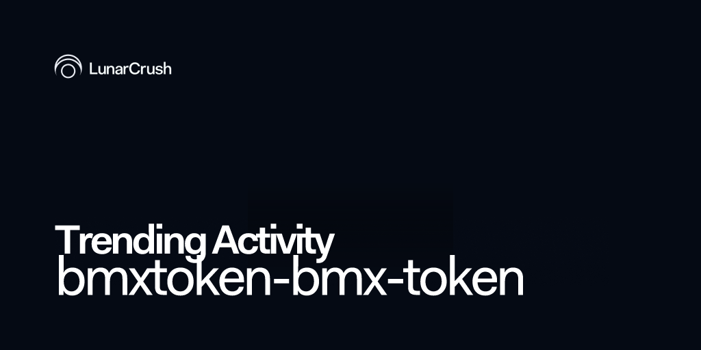 bmxtoken-bmx-token Social Media Analytics on LunarCrush