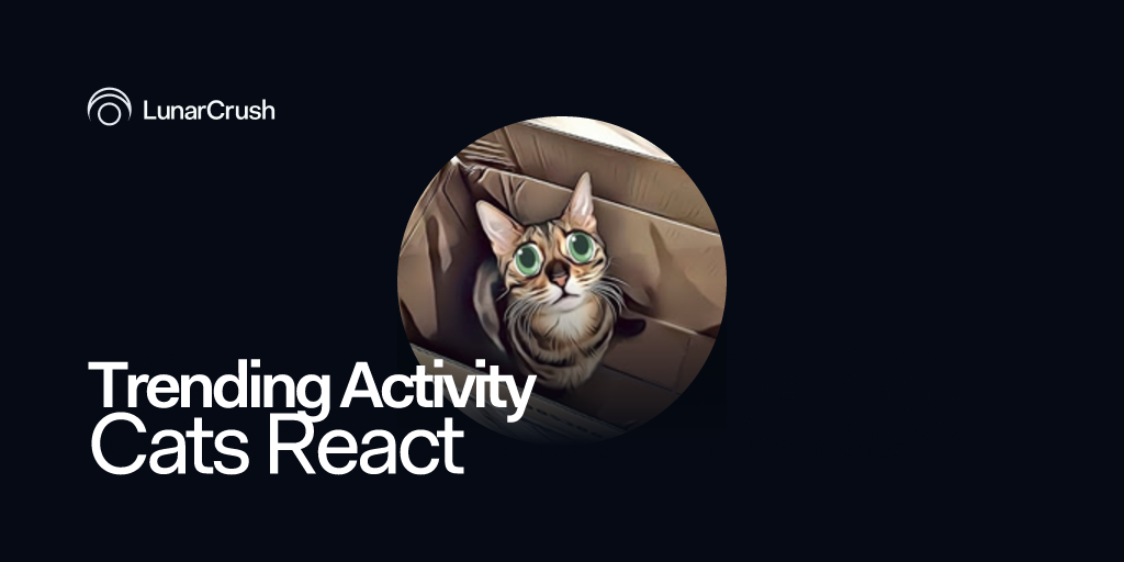 Cats react Social Media Analytics on LunarCrush
