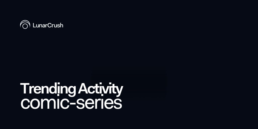 Comic Series Social Media Analytics on LunarCrush