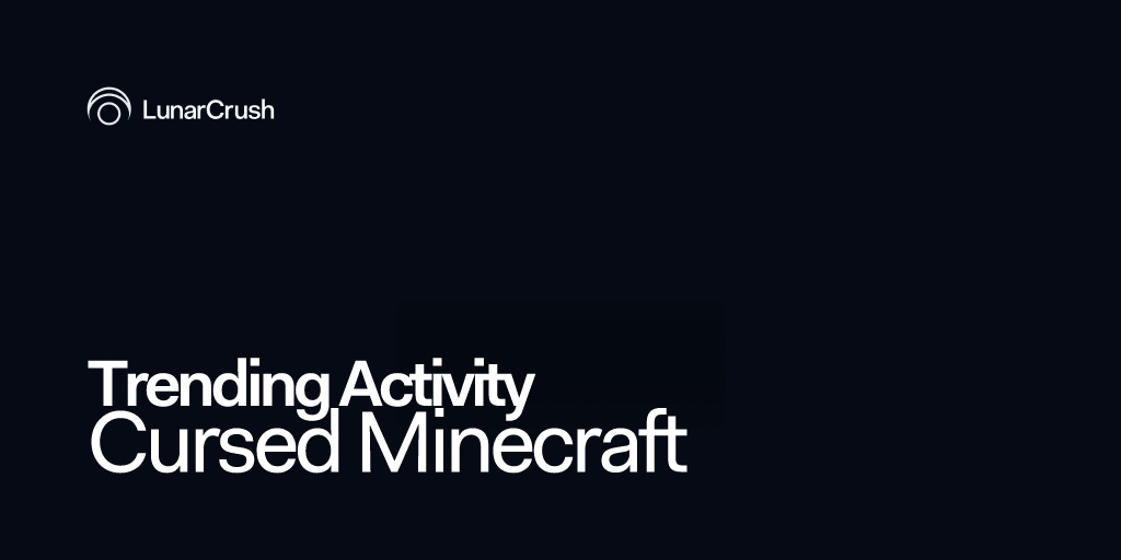 cursed-minecraft Social Media Analytics on LunarCrush