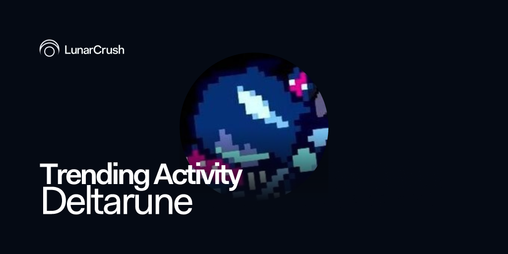 Deltarune Social Media Analytics on LunarCrush
