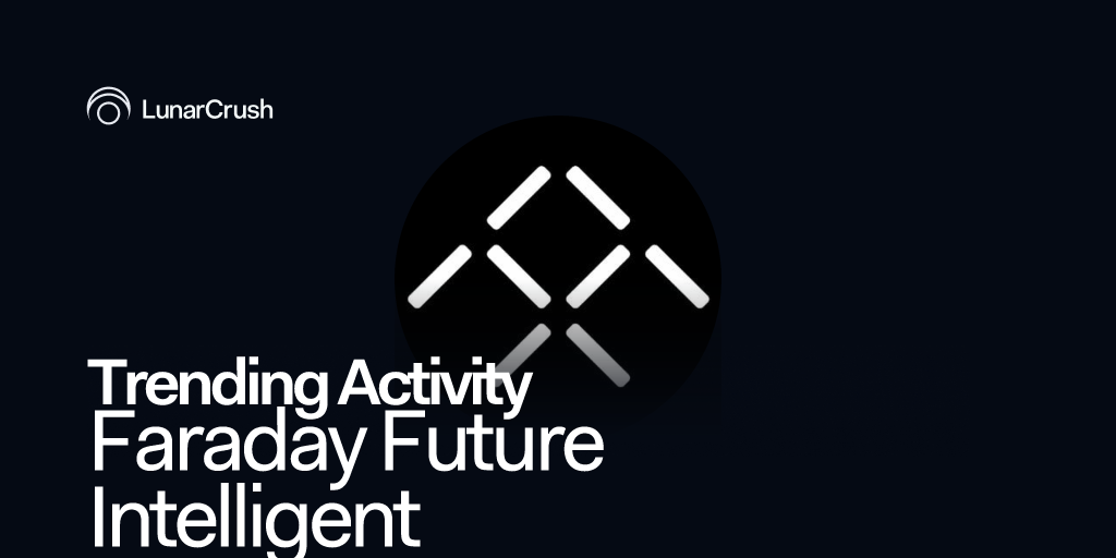 Faraday Future Intelligent Electric Inc. (FFIE) Social Media Analytics ...