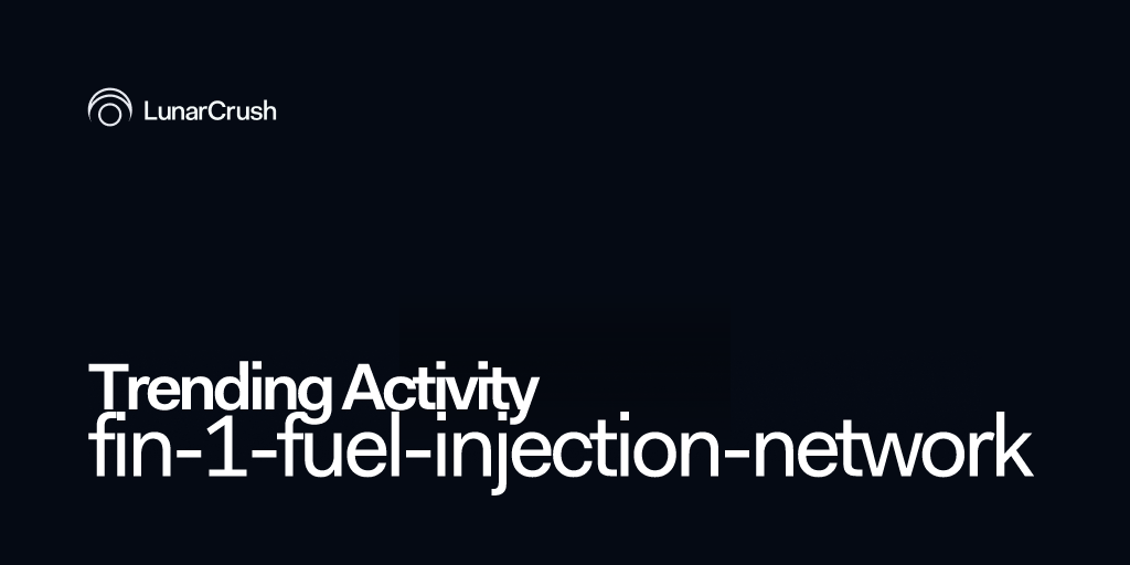 fin-1-fuel-injection-network Social Media Analytics on LunarCrush