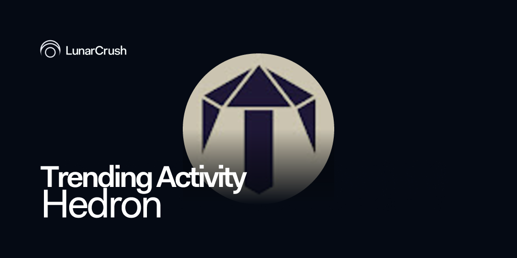 Hedron (HDRN) Social Media Analytics on LunarCrush