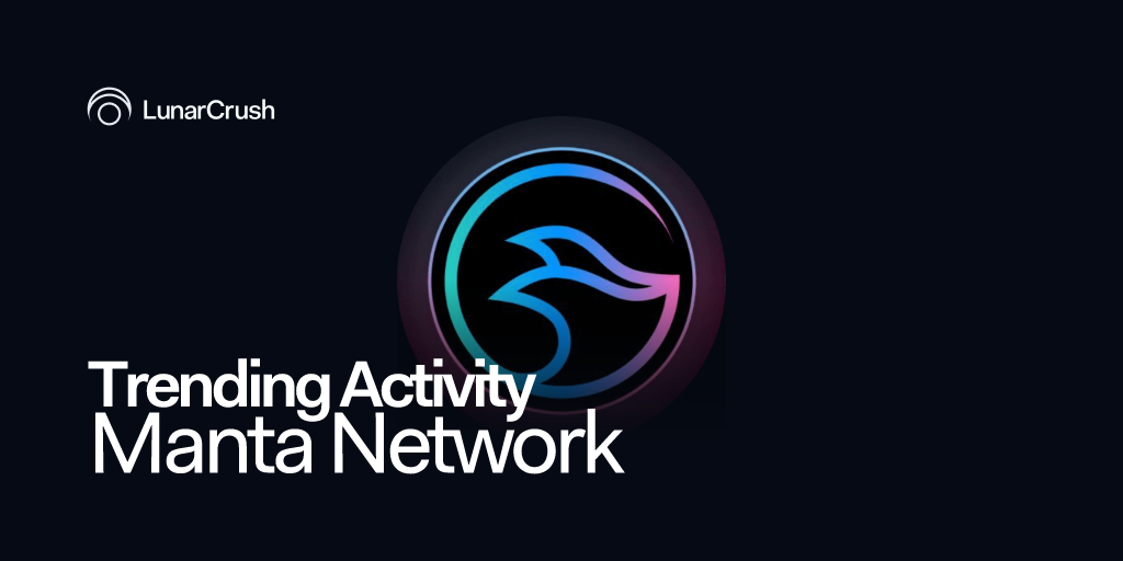 Manta Network (MANTA) Social Media Analytics on LunarCrush