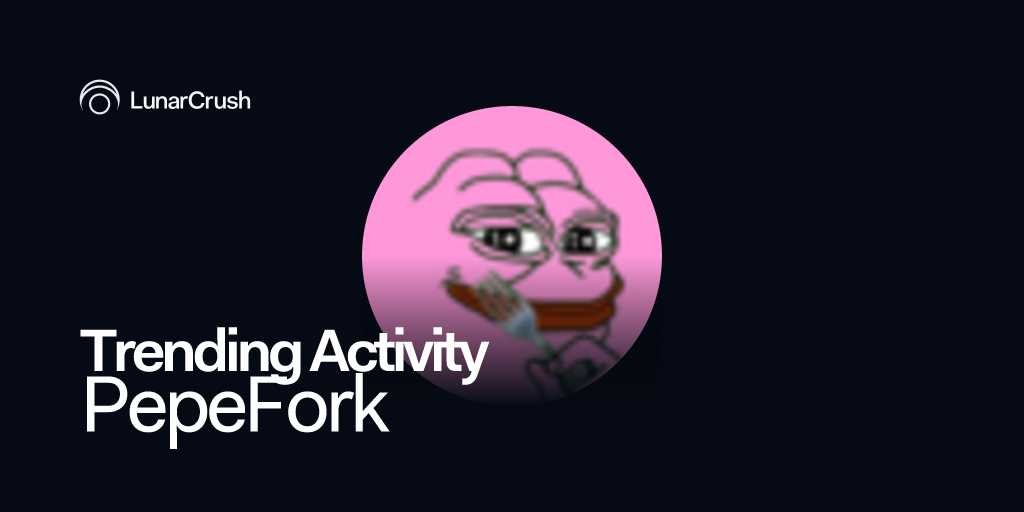 PepeFork (PORK) Social Media Analytics on LunarCrush