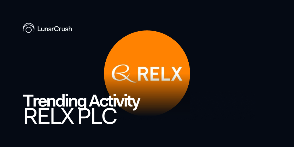 RELX PLC (RELX) Social Media Analytics on LunarCrush