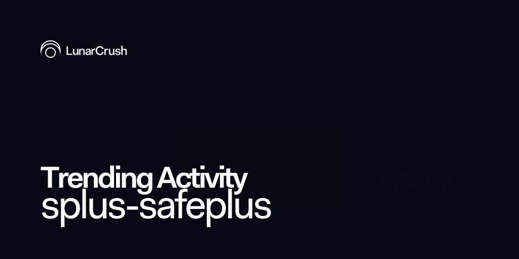 splus-safeplus Social Media Analytics on LunarCrush
