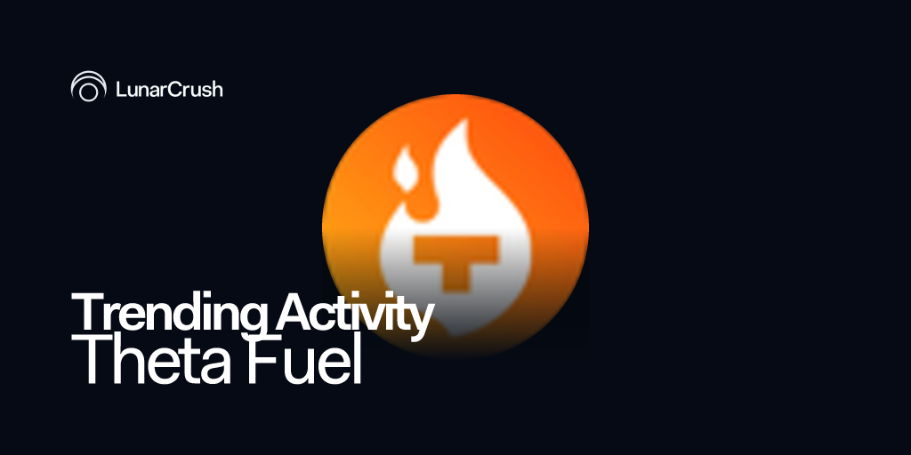 Theta Fuel (TFUEL) Social Media Analytics on LunarCrush