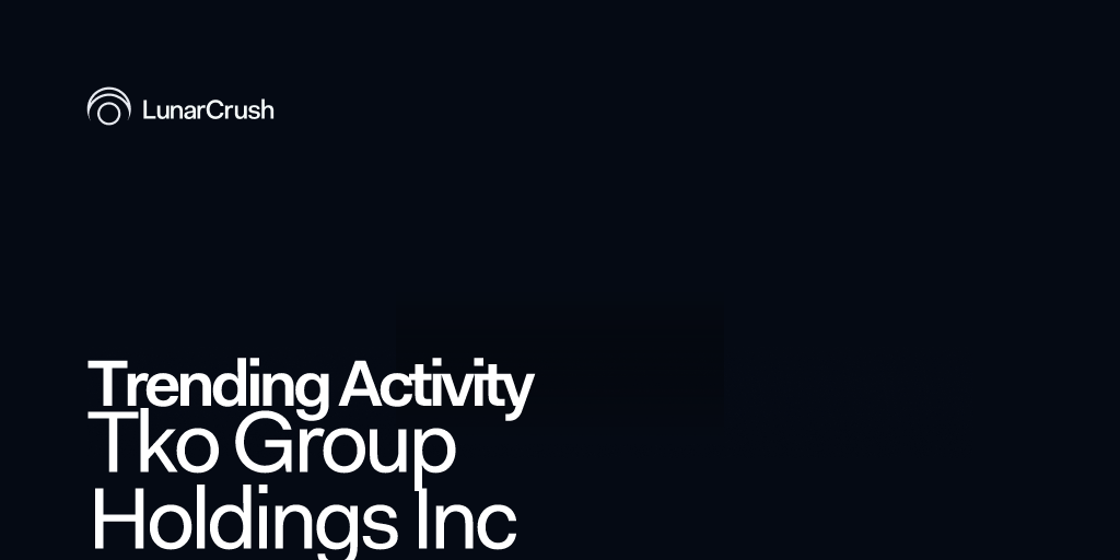 tko-group-holdings-inc Social Media Analytics on LunarCrush