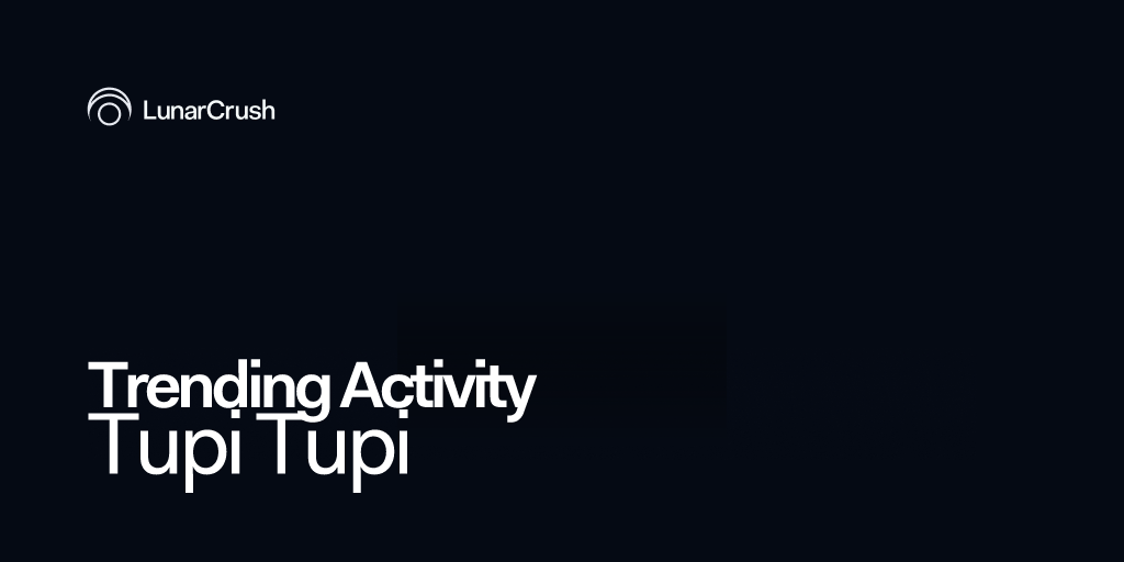 tupi-tupi Social Media Analytics on LunarCrush