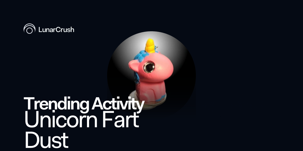 Unicorn Fart Dust (UFD) Social Media Analytics on LunarCrush
