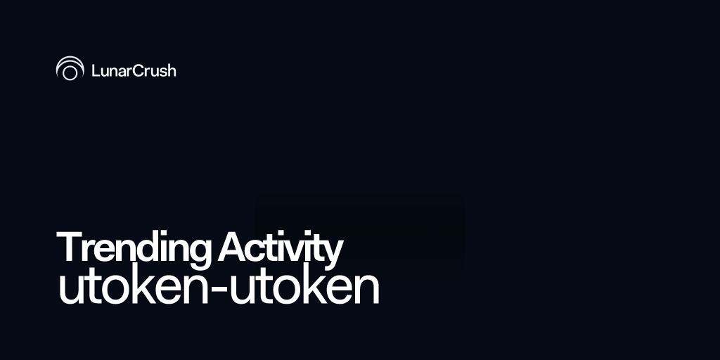 utoken-utoken Social Media Analytics on LunarCrush